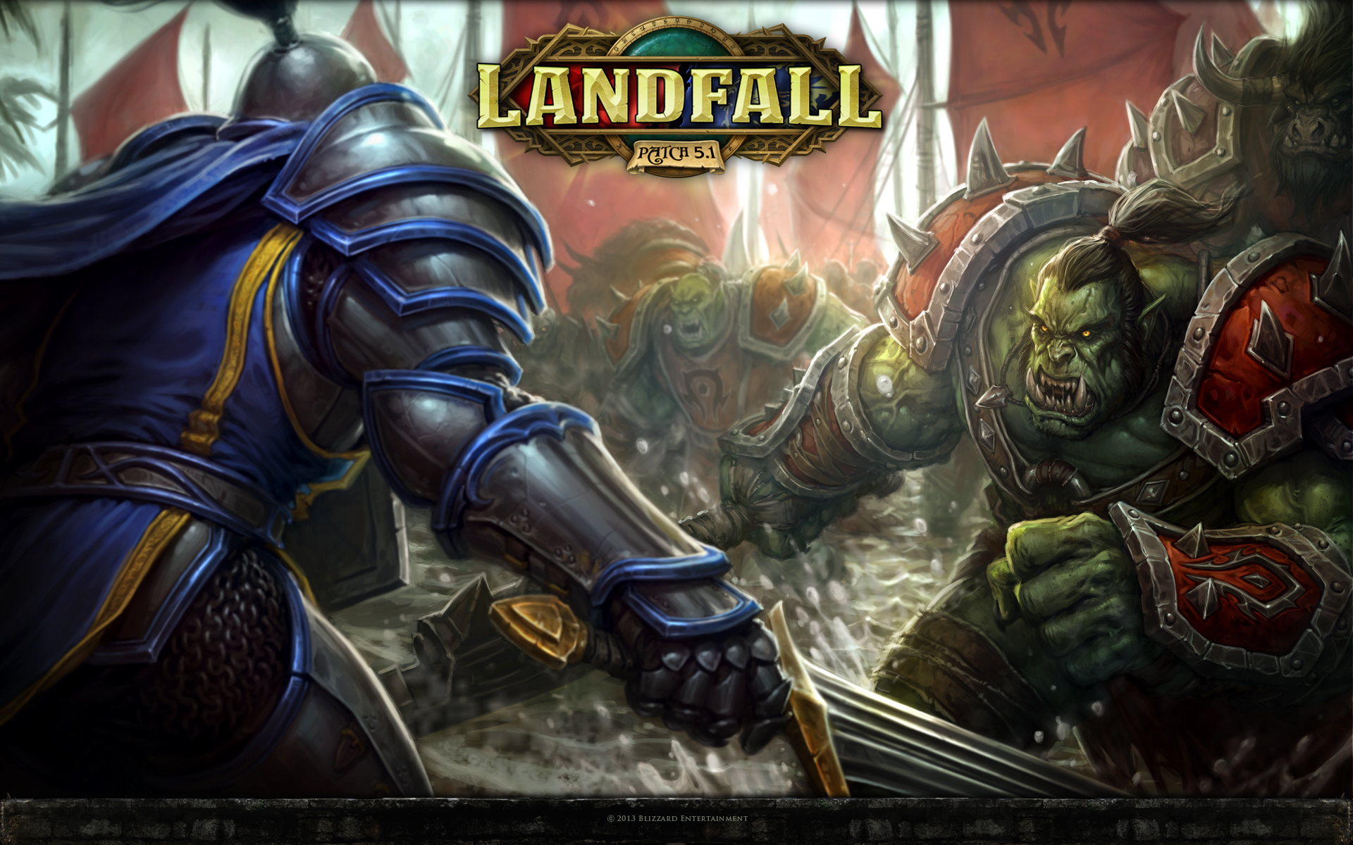 World of Warcraft Wallpaper 012 Landfall - Wallpapers @ Ethereal Games