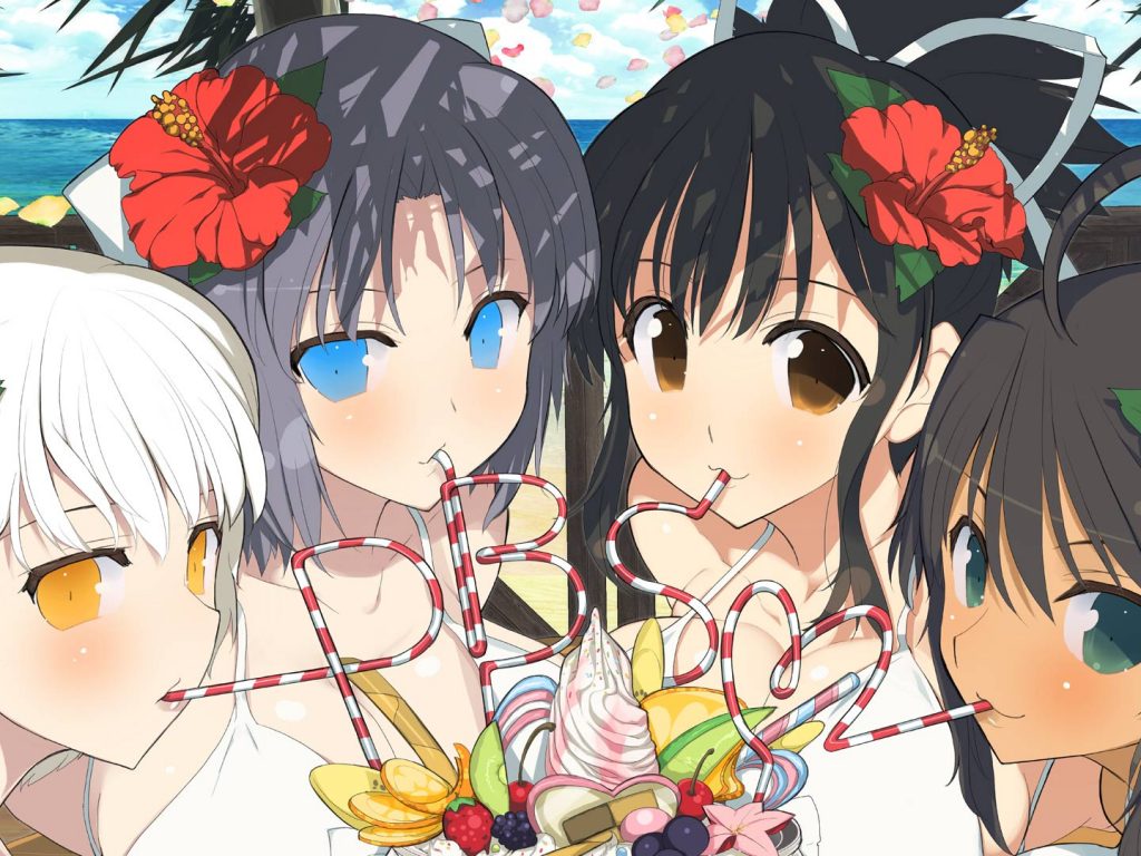 Download Senran Kagura Peach Beach Splash Wallpaper 011 | Wallpapers ...